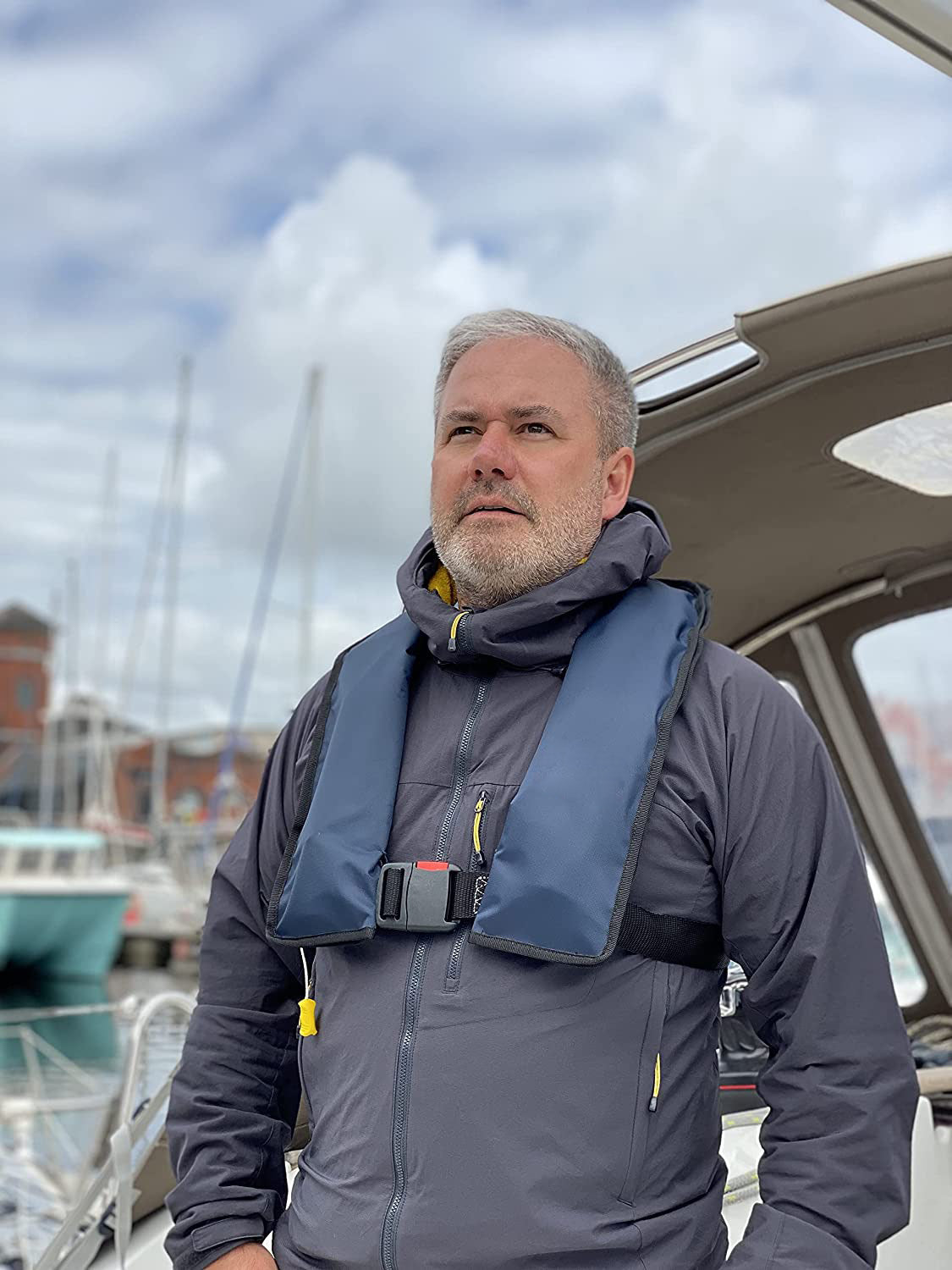 Inflatable Life Jacket – Deckbrave USCG ULC Approved Inflatalbe life ...